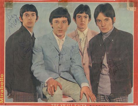 Small Faces 1950s And 1960s Music Stars Memorabilia Uk