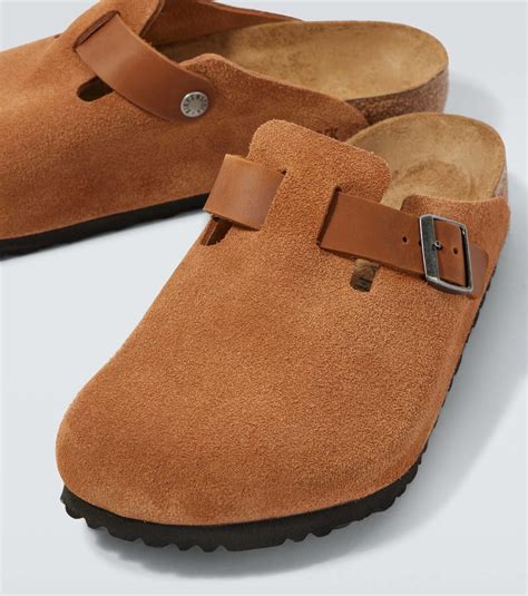 Birkenstock Boston Suede Clogs Birkenstock