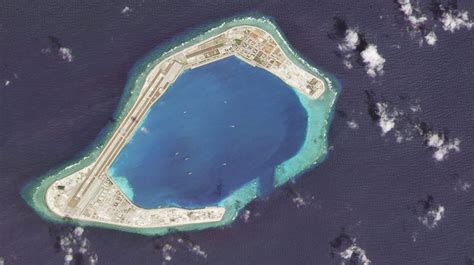 Vietnam Protests Chinas Development Of Disputed Reef In South China