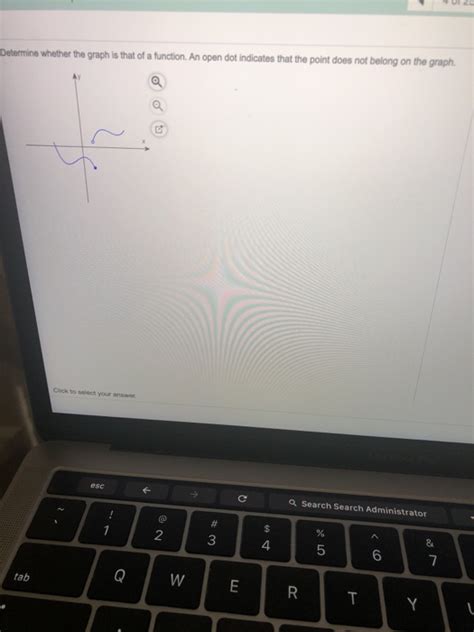 solved determine whether the graph is that of a function an