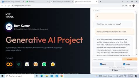 ramkumar aelugu on linkedin ai generativeai langchain gradio