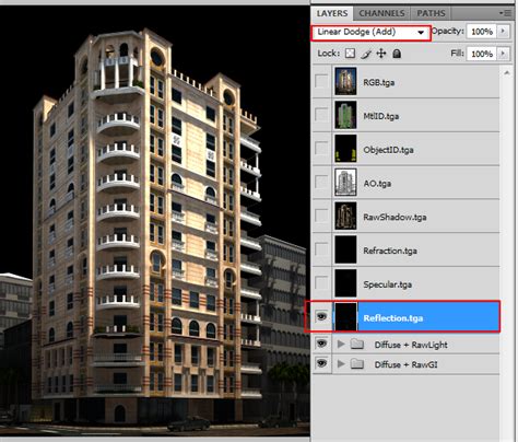 Compositing Vray Render Layers In Photoshop Envato Tuts