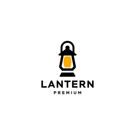 Lantern Logo Classic Old Fashioned Lantern Post Classic Lamp Logo