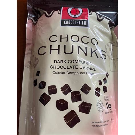 Jual Tulip Choco Chunks 1 Kg Ziploc Bag Dcc Dark Cooking Chocolate
