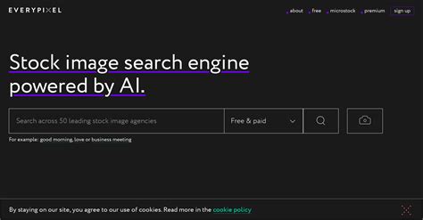 Everypixel AI Powered Stock Image Search Engine With Sources