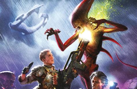 Xenomorph With Red Eyes