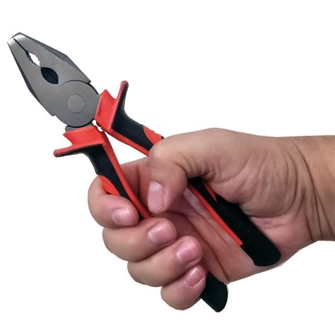 Kit 3 Alicate Universal 8 Pol Aço Polido Cabo Emborrachado Carrefour