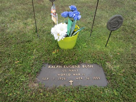 Ralph Eugene Bush 1926 1999 Find A Grave Memorial