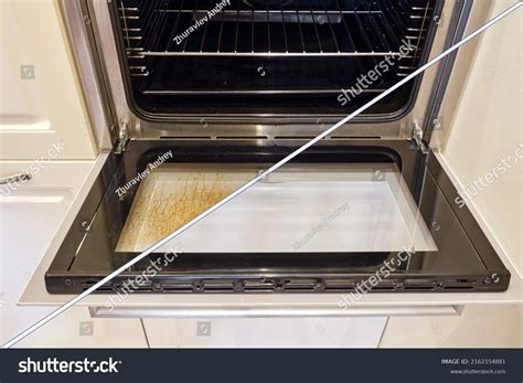Empty Open Oven