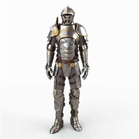 3d Model Medieval Armor