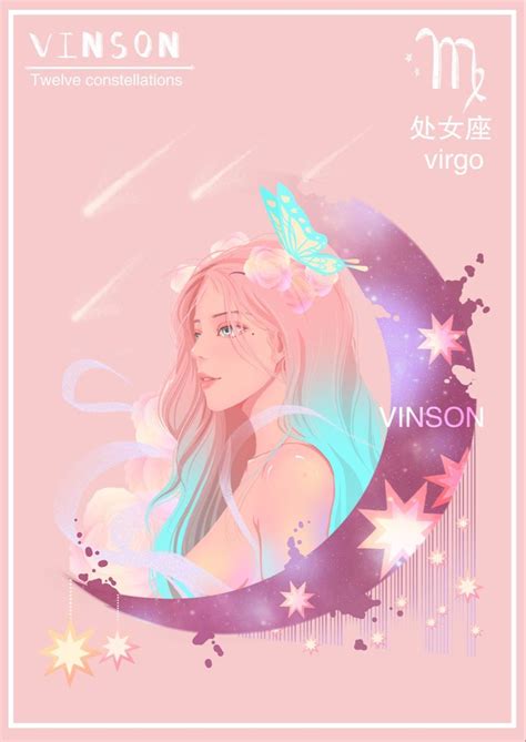 ♍︎ 𝑉𝑖𝑟𝑔𝑜 ♍︎ 𝚅𝚒𝚗𝚜𝚘𝚗 Virgo Art Horoscope Art Zodiac Art
