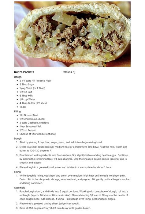 Homemade Bierocks Artofit