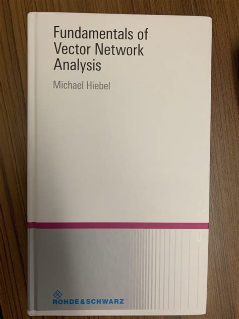 Fundamentals Of Vector Network Analysis Computers And Tech Office Fundamentals Of Vector Network Analysis Computers And Tech Office
