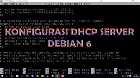 Tutorial Konfigurasi Dhcp Server Debian 6 Youtube Tutorial Konfigurasi Dhcp Server Debian 6 Youtube