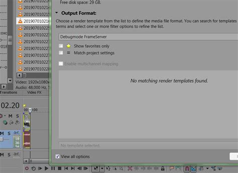 Vegas Pro 14 To Handbrake No Frameserver 30 In Render As Window