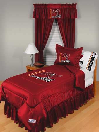 Tampa Bay Buccaneers Locker Room Comforter Sheet Set