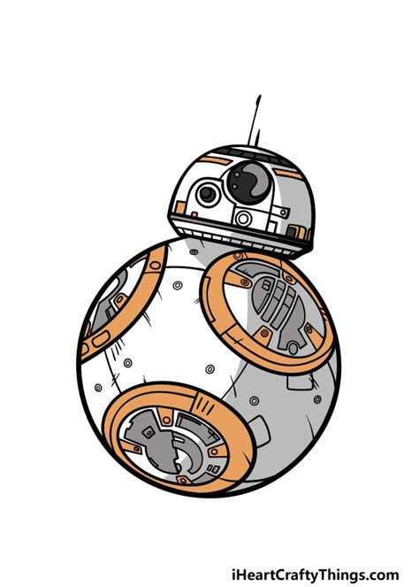 Bb8 Drawing How To Draw Bb8 Step By Step