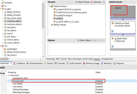 Fsp Stack Littlefs Bug Thread Safe Enabled Forum Ra Mcu Renesas Engineering Community