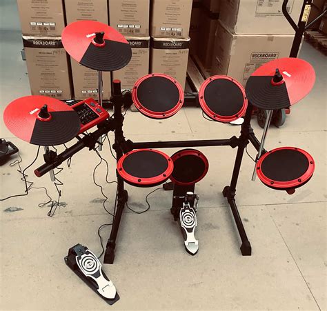 Ddrum Dd1 Kit Batterie électronique 5 Fûts Cymbales Et Reverb