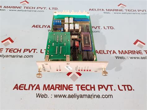 Van Rietschoten And Houwens 2250 A4 012 Pcb Card Aeliya Marine Tech