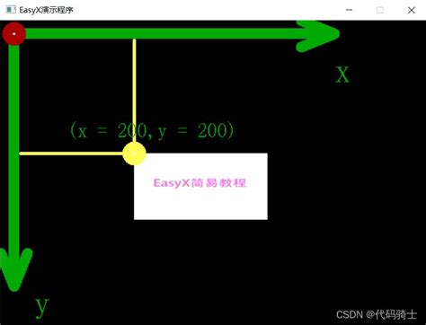 （easyx入门与实战）第六章 坐标 easyx坐标 csdn博客