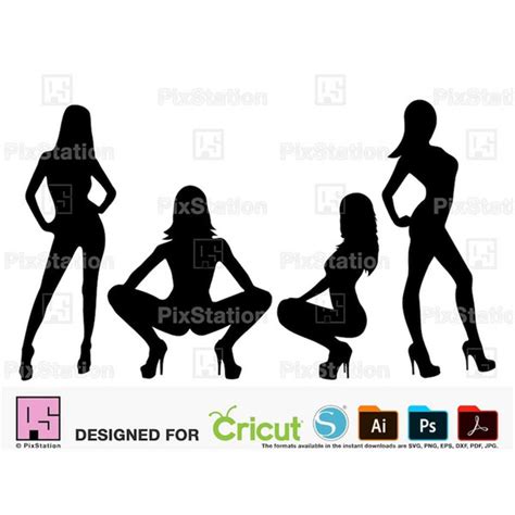 sexy girl svg bundle sexy woman svg girl silhouette black inspire