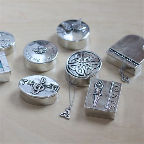 Handmade Pewter Boxed Necklace Set 8 Styles Etsy Necklace Set