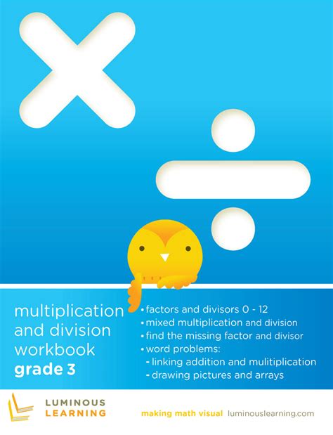 Grade 3 Multiplication And Division Workbook