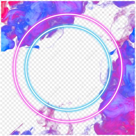 Neon Fog Border Round Light Effect Effects Neon Lights Neon Lights