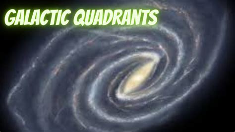 Why Is The Galaxy Divided Into Quadrants
