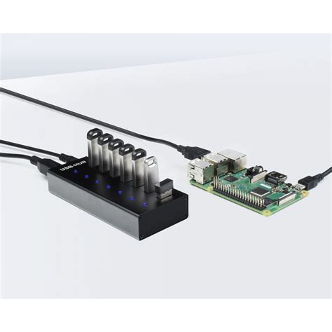 Waveshare Industrial Grade Usb Hub Extending 7x Usb 20 Ports Buy Online At Low Price In India