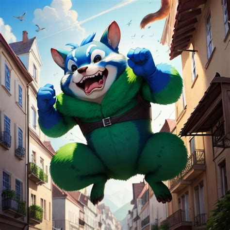 The Adventures Of Bobab The Blue Chipmunk