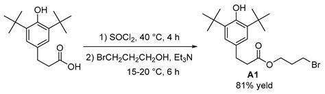 Synthesis Characterization And Evaluation Of A Hindered Phenol Linked Benzophenone Hybrid