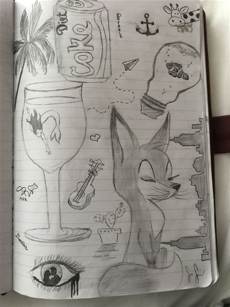 Doodle Pg Drawings Illustration Art Sketch Book