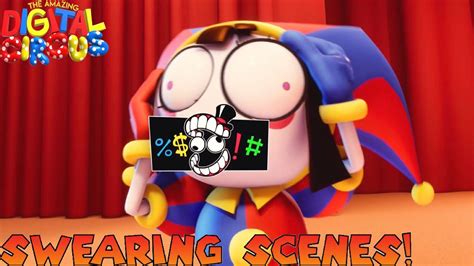 The Amazing Digital Circus But Only Swearing Youtube
