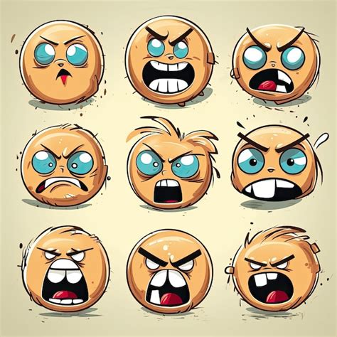 Angry Expression Cartoon Images Free Download On Freepik