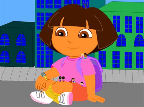 Giant Dora Has Toys By Princeeithan28 On Deviantart