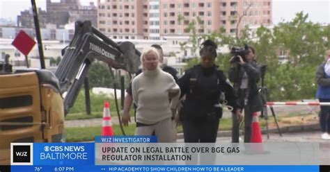 Bge Continues Installing Gas Equipment Despite Lawsuit Filed By Baltimore Residents Cbs Baltimore