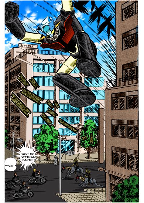 Mazinger Z Ch14 Pg19 Color By Destroys30 On Deviantart