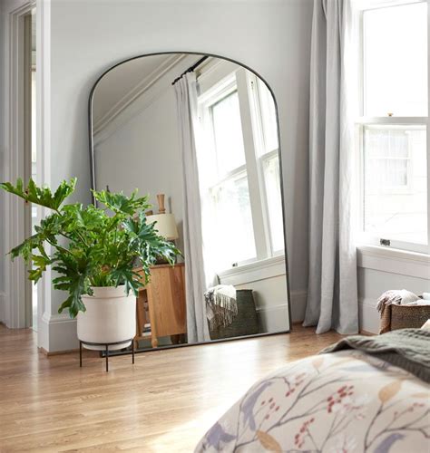 Arched Metal Floor Mirror At Joy Lyons Blog