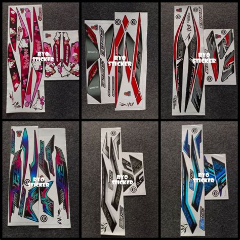 Sticker Wmoto Es 125 Es125 Lumut Batik Rc Hello Kitty Special Edition Shopee Malaysia