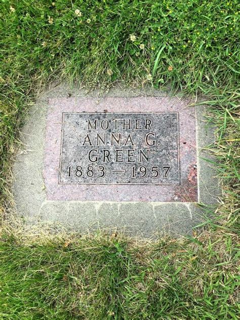 Anna Gustava Frisk Green 1883 1957 Homenaje De Find A Grave