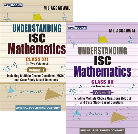 understanding i s c mathematics class xii 2 vol set apc books