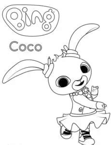 31 Dibujos Para Colorear De Bing Aventuras Con Bing Y Flop