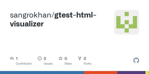 Github Sangrokhangtest Html Visualizer