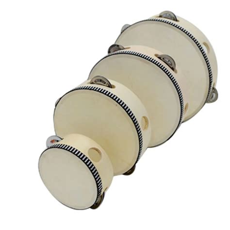 Instrumentos Musicais De Percussão Pandeiros De 4 A 10 Polegadas Para Brincadeiras Educativas