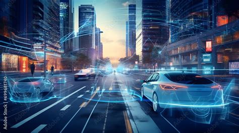 Visualization Of The Interaction Of Self Driving Autonomous Vehicles