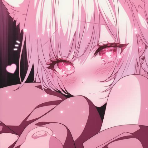 Pink Anime Catgirl