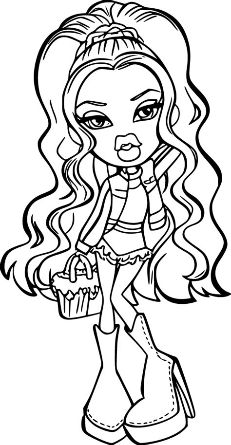Bratz Coloring Pages 100 Free Printable And Fun