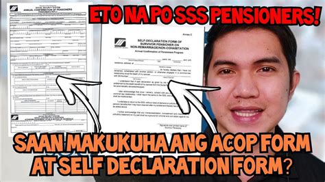 Attention All Sss Pensioners Eto Na Po Saan Makukuha Ang Acop Form At